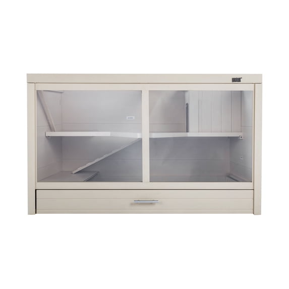 New Age Pet® ECOFLEX® Park Avenue Indoor Rabbit Hutch, Durable Wood ...