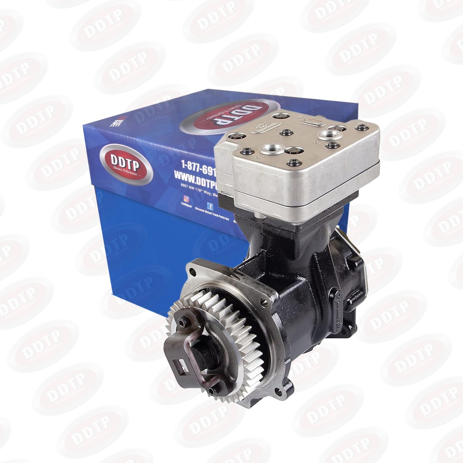 New Air Compressor, Cummins ISX EPA07 Dual Overhead Camshaft, L, M, N ...