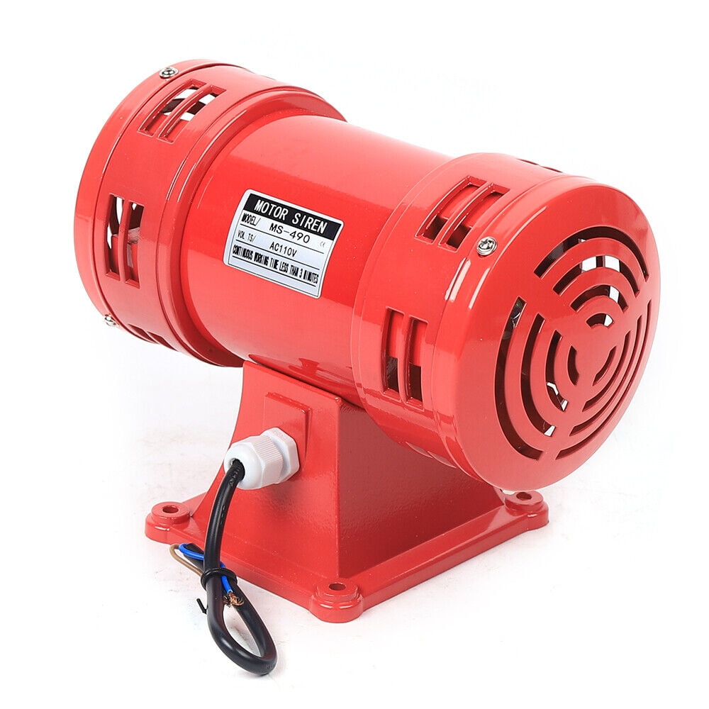 New Air Siren 140db Industrial Siren Motor Driven Siren MS-490 Air Raid ...