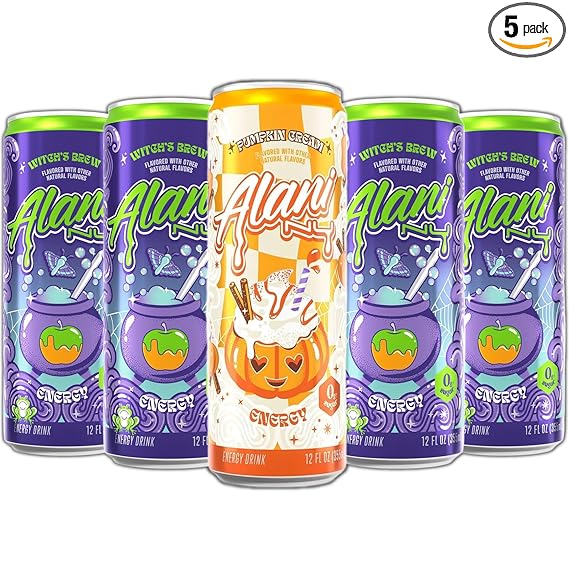 New Alani Energy Drinks Pumkin Cream, Witches Brew - Limited Edition ...