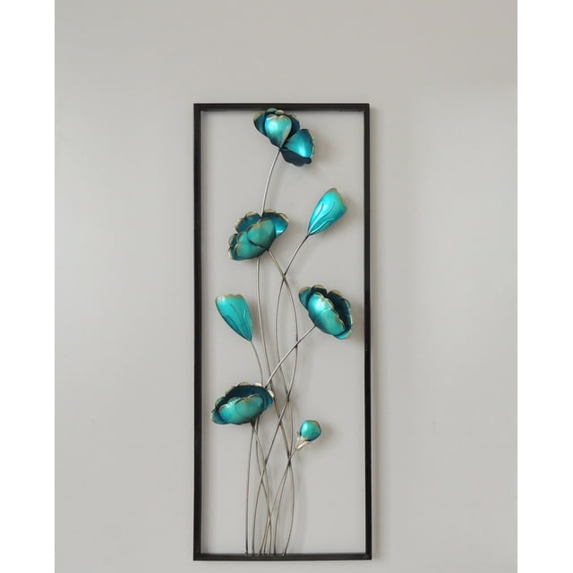 New All American Collection Modern Chic Aluminum/ Metal Wall Decor with ...