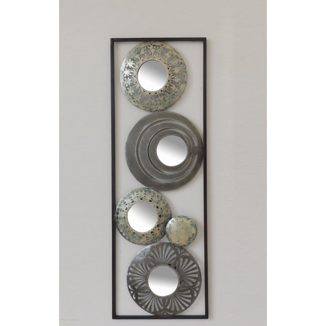 "All American Collection Modern Chic 12""x36"" Aluminum/Metal Wall ...
