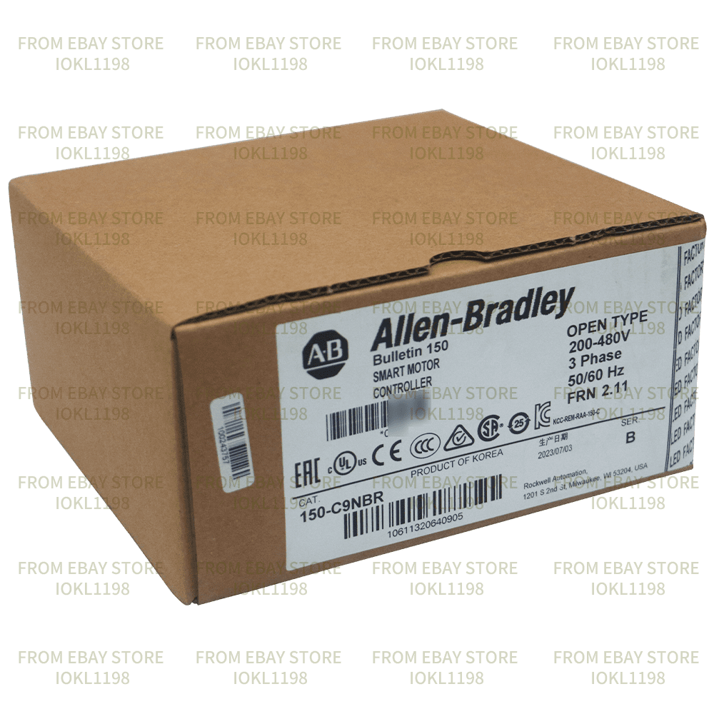 New Allen-Bradley 150-C9NBR SMC-3 9A Smart Motor Controller by UPS FAST ...