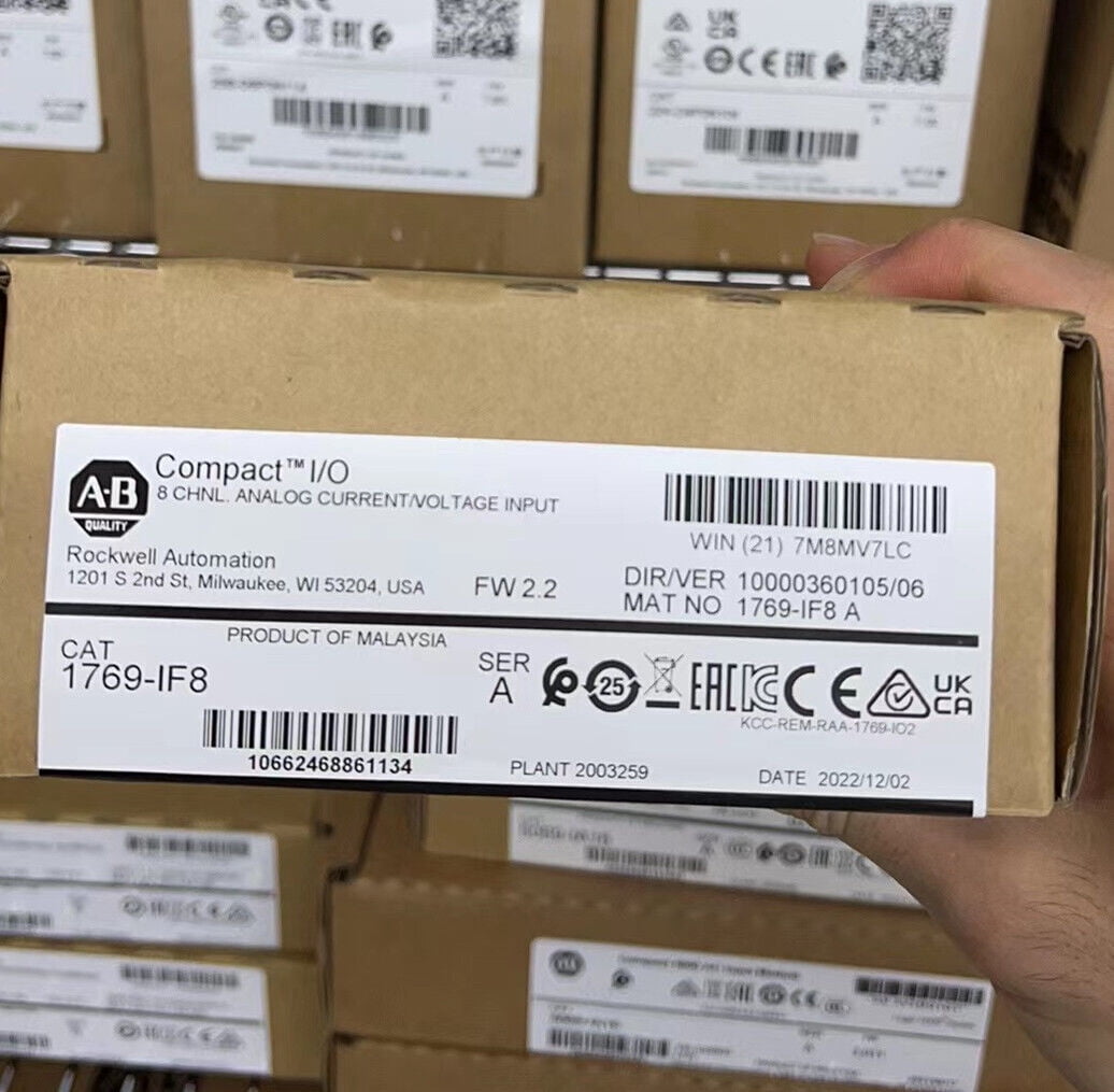 New Allen-Bradley 1769-IF8 CompactLogix 8 Pt Analog Input Module - Walmart.com