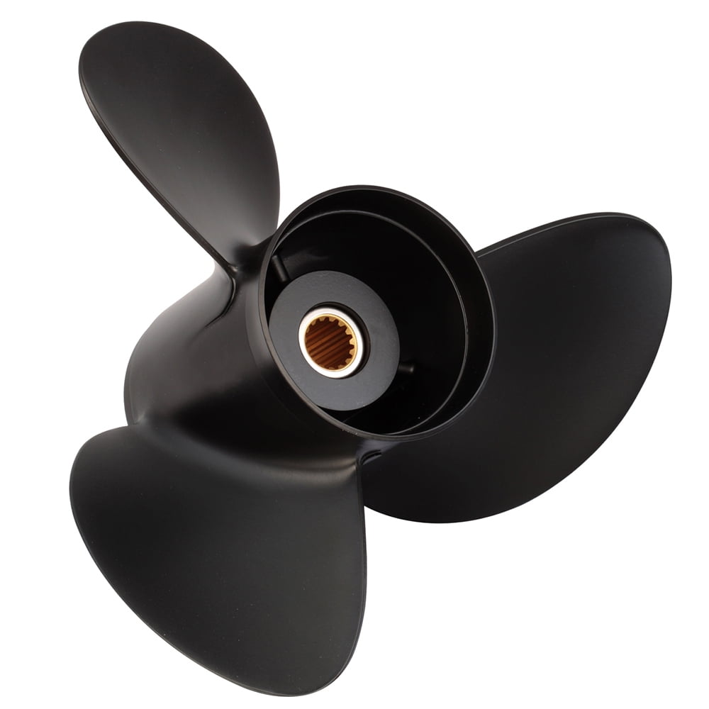 New Aluminum Propeller Compatible With Mercury 15 Spline 200 75-300 Hp ...