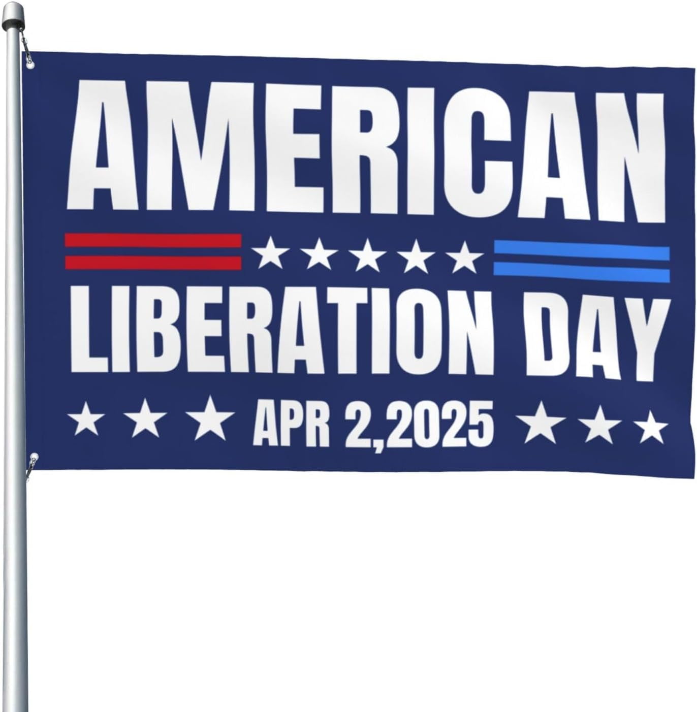New American Liberation Day Flag – 4x6 Yard Banner for April 2nd, 2025 ...