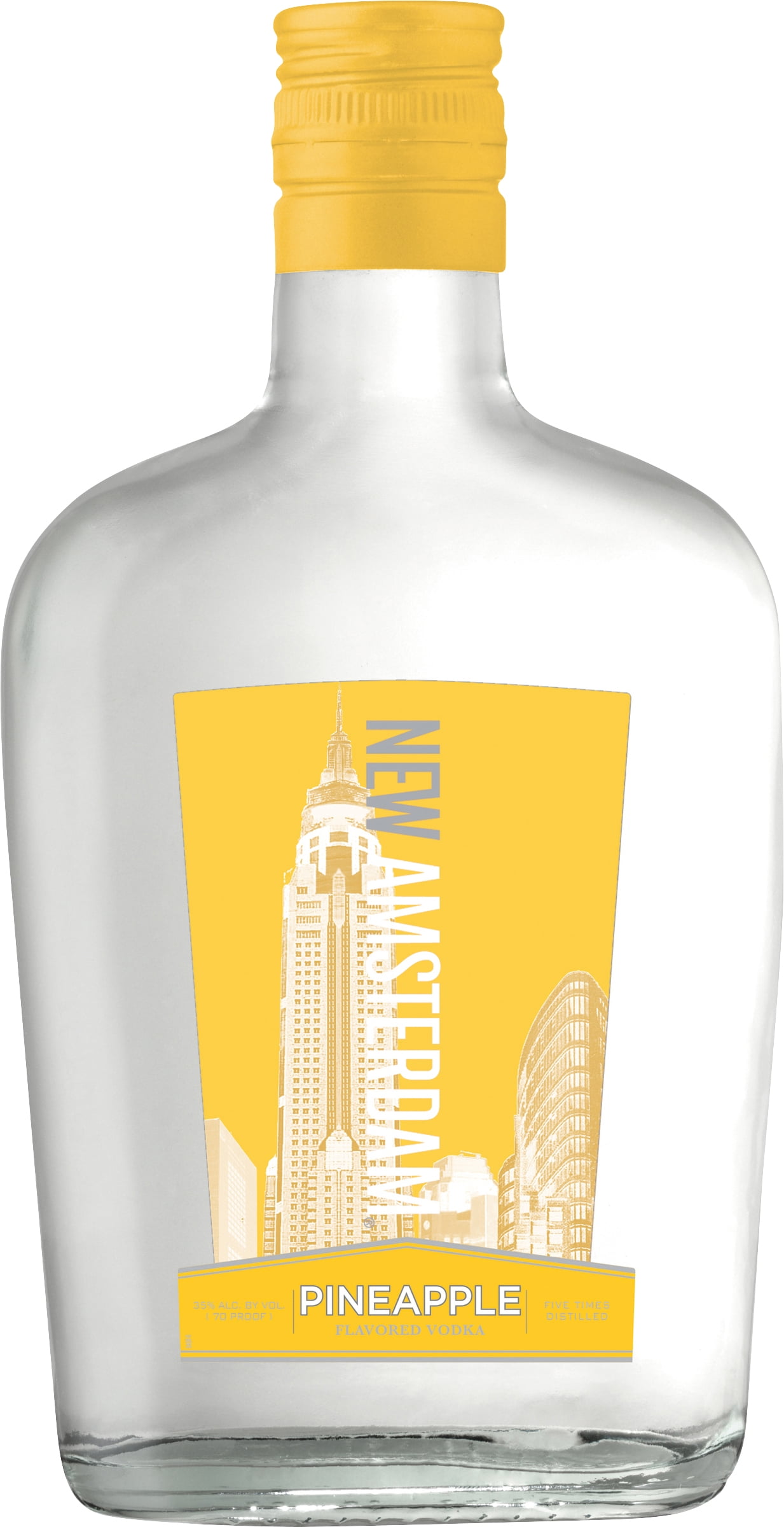 New Amsterdam Pineapple Flavored Vodka 375ml - Walmart.com