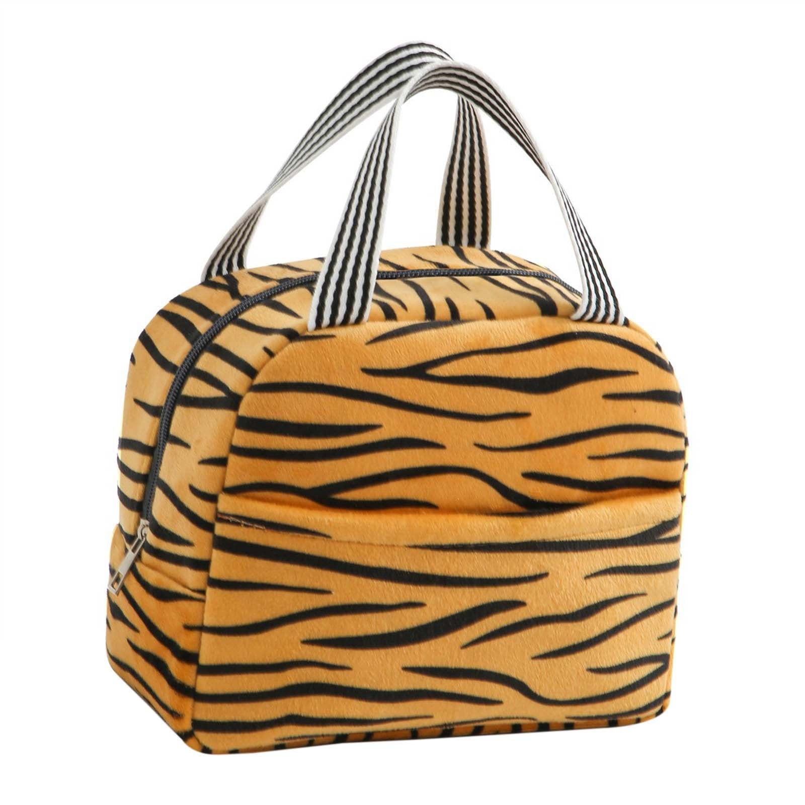 New Animal Print Thermal Insulation Bag Portable Lunch Bag Travel ...