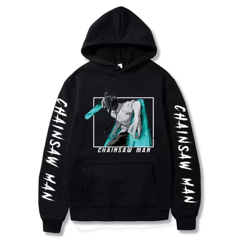 New Anime Chainsaw Man Merch Cosplay Hoody Unique Street Style Multiple