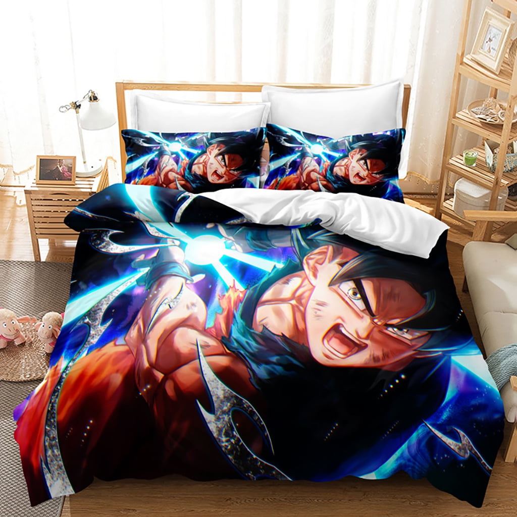 New Anime Dragon Ball Z Bedding Bed Set Twin Full Queen King Size Cool