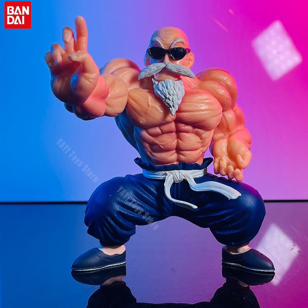 New Anime Figure Master Roshi Action Figure Muscle Strengthening Form ...