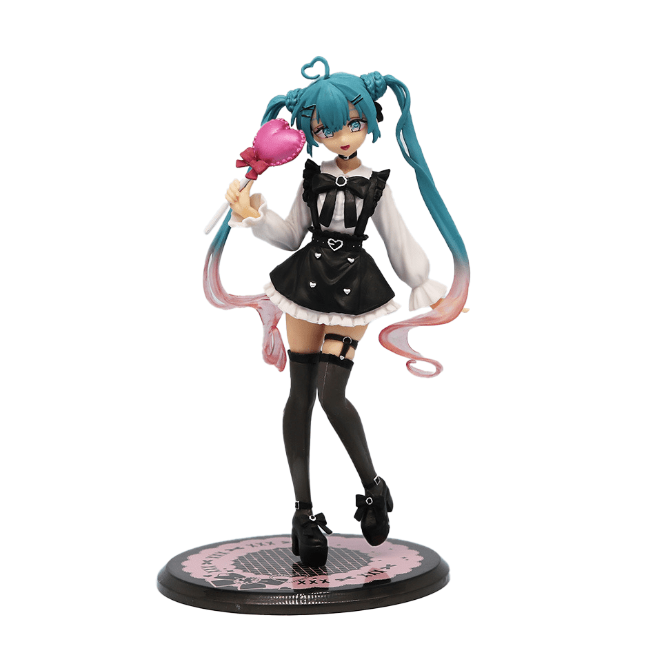 New Anime Hatsune Miku Kwaii Style Anime Figure Toys PVC Model ...