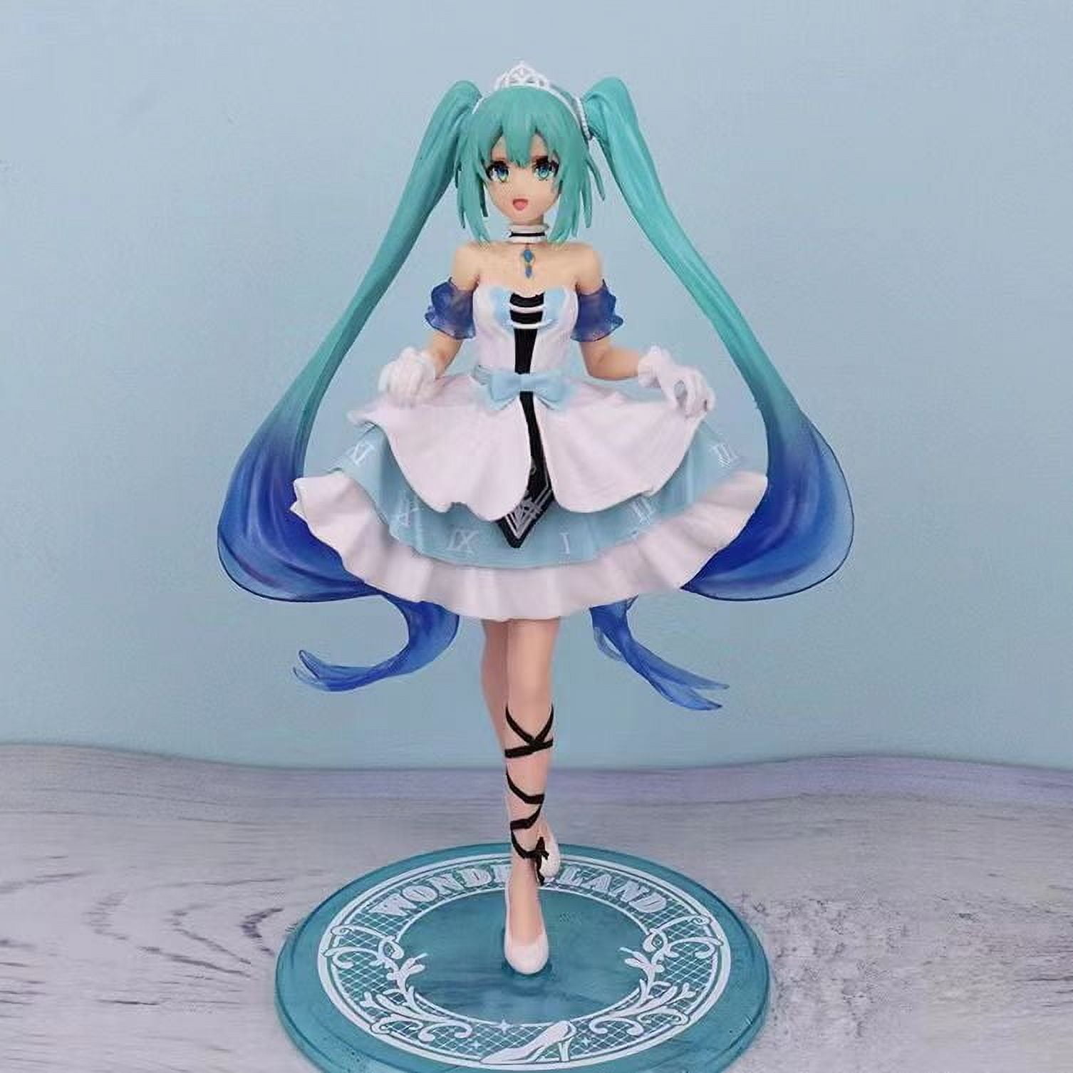 New Anime Miku Cute Kawaii Virtual Singer Miku Manga Statue Figurines ...