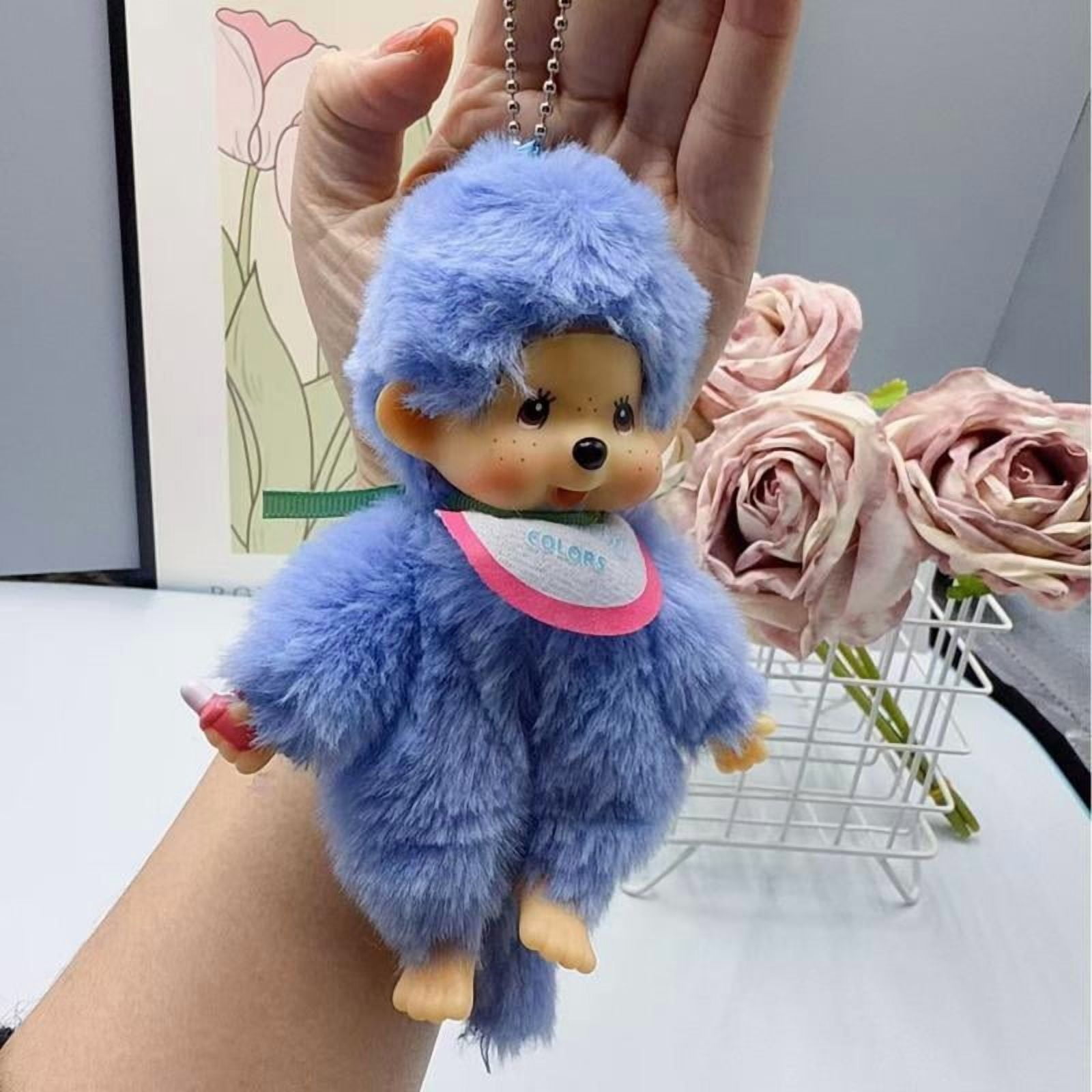 New Anime Monchhichi Pendant Plush Doll Cartoon Cute Monchhichi ...
