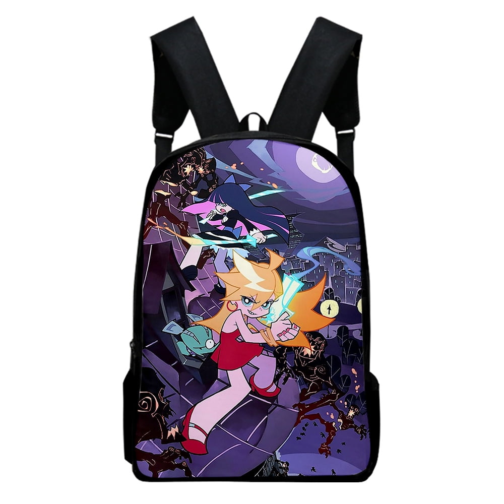 New Anime NEW PANTY AND STOCKING 3D Print Zipper Backpack Waist Bag ...
