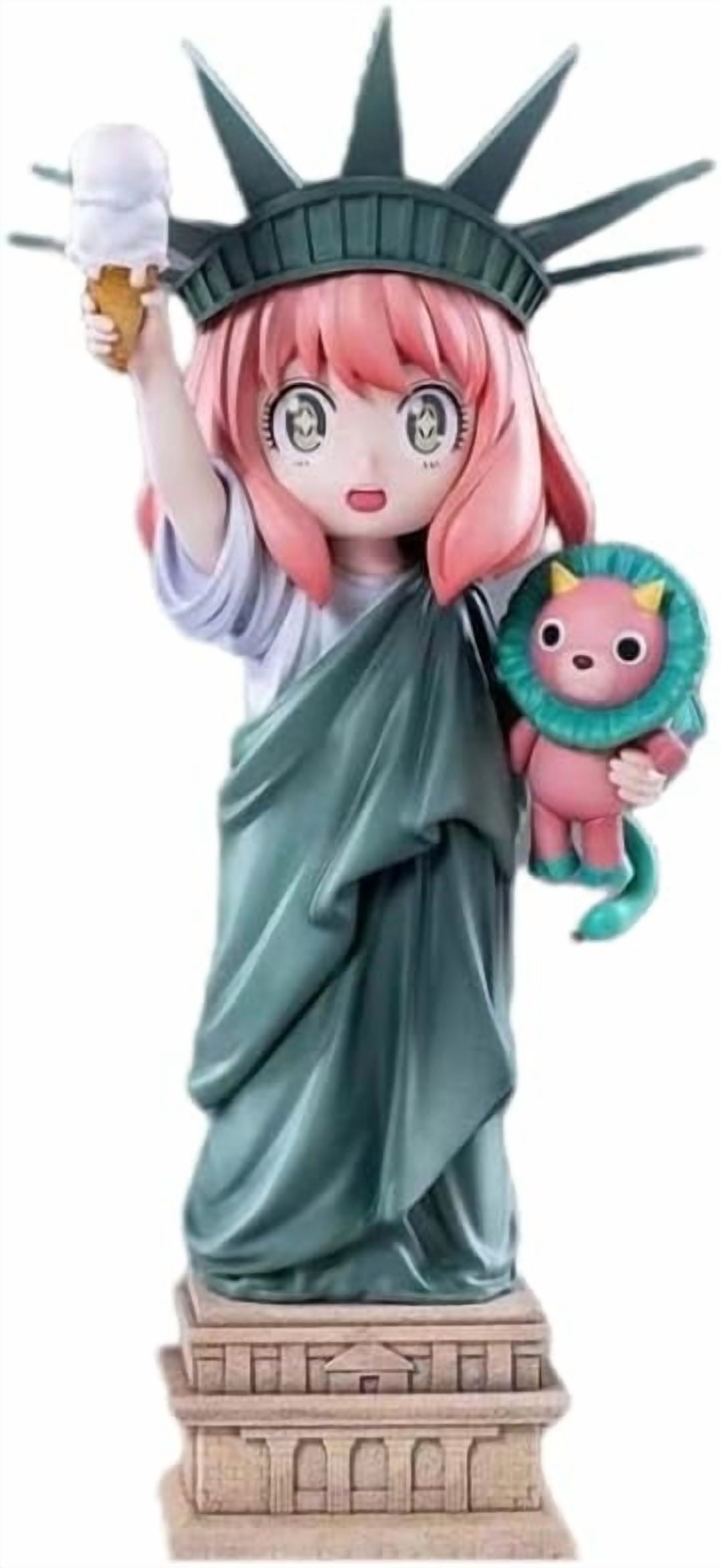 New Anya Figure Liberty Goddess Anya Forger Figures 20cm/7.9inch ...