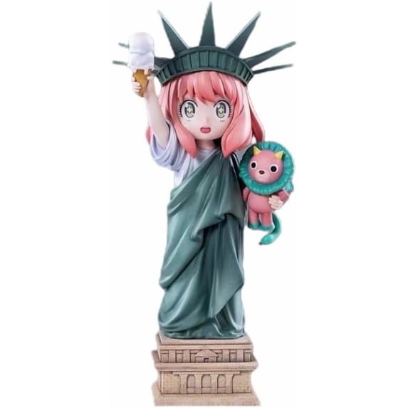 New Anya Figure Liberty Goddess Anya Forger Figures 20cm/7.9inch ...