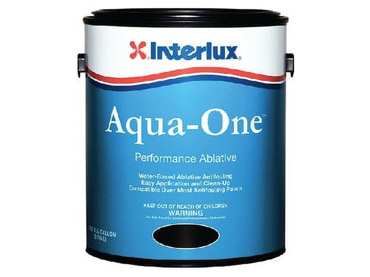 Interlux Aqua One Boat Hull Antifouling Bottom Paint Gallon Blue ...