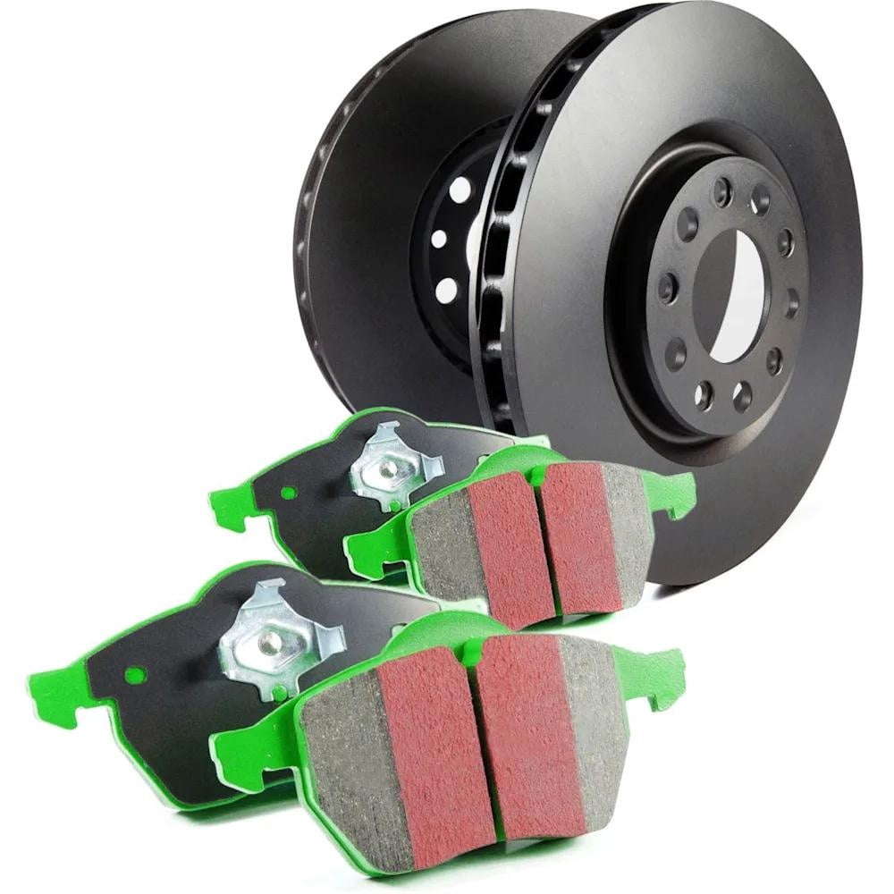 New Aramid Fiber Brake Disc And Pad Kit Compatible With Ford Fiesta Sel ...