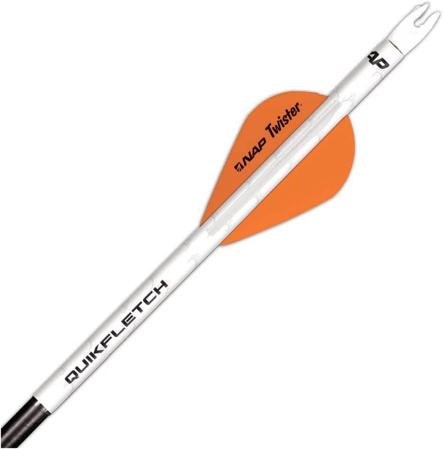New Archery Product Twister Quickfletch 2" 3-Vane Stabilizing Fletch Or ...