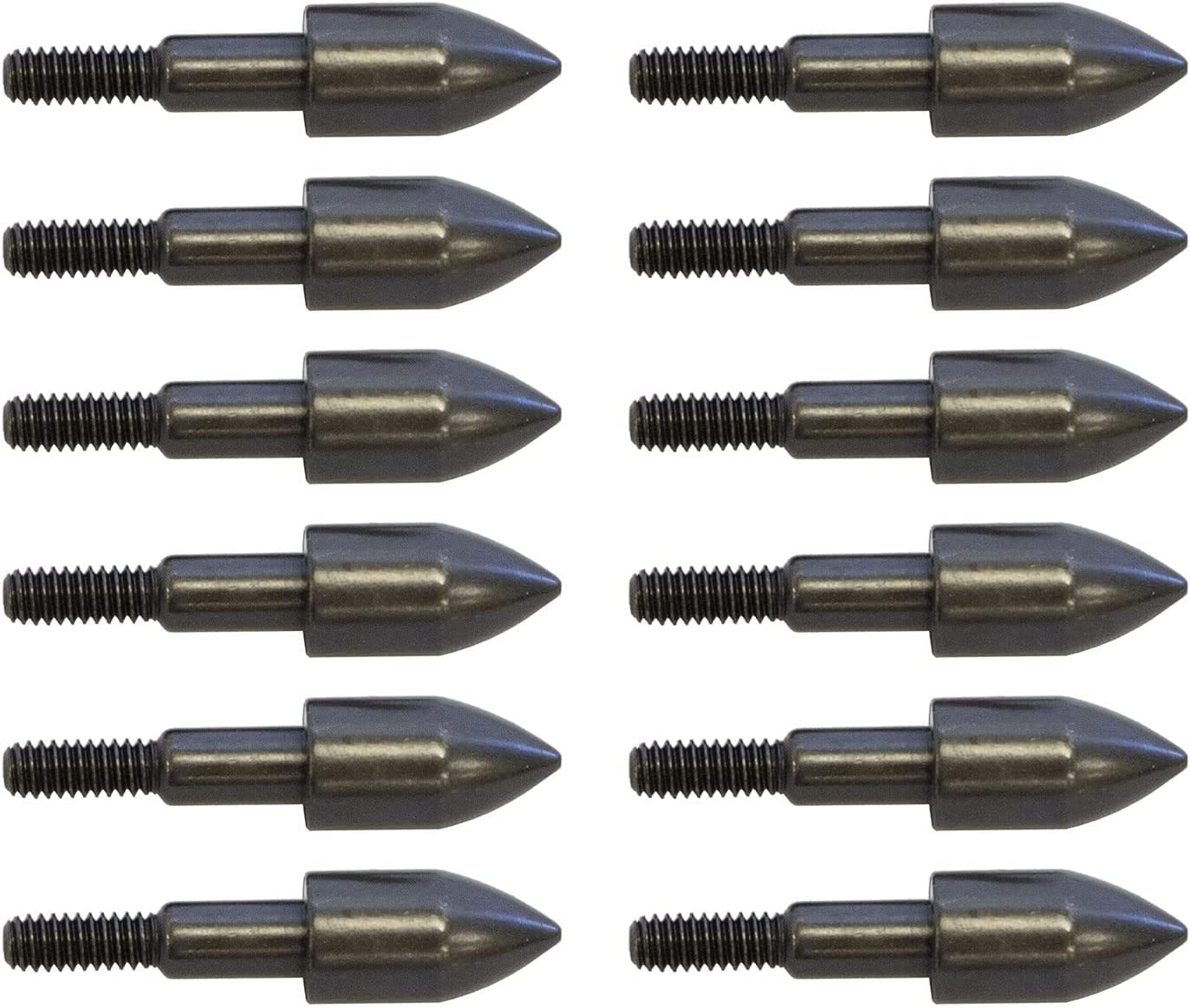 New Archery Products Practice Bullet Point 100gr 5.16" Steel - 12 Pack ...