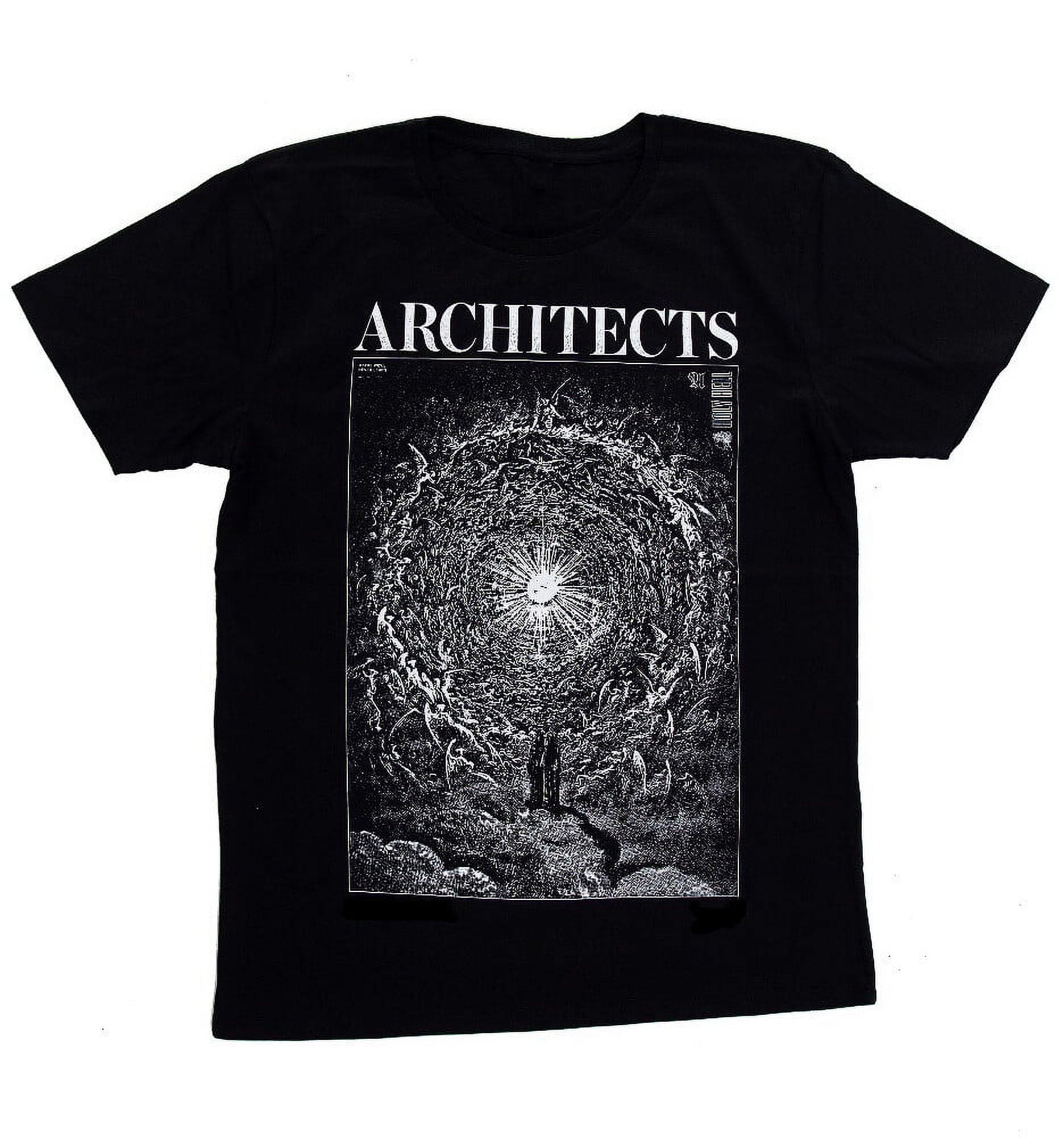 New Architects Band Metal Music Black Cotton All Size Shirt - Walmart.com