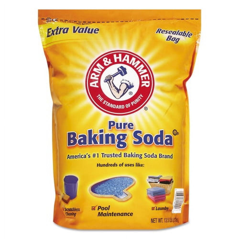 ARM & HAMMER Baking Soda, Original Scent, 13.5 lb Bag, Odor Control ...