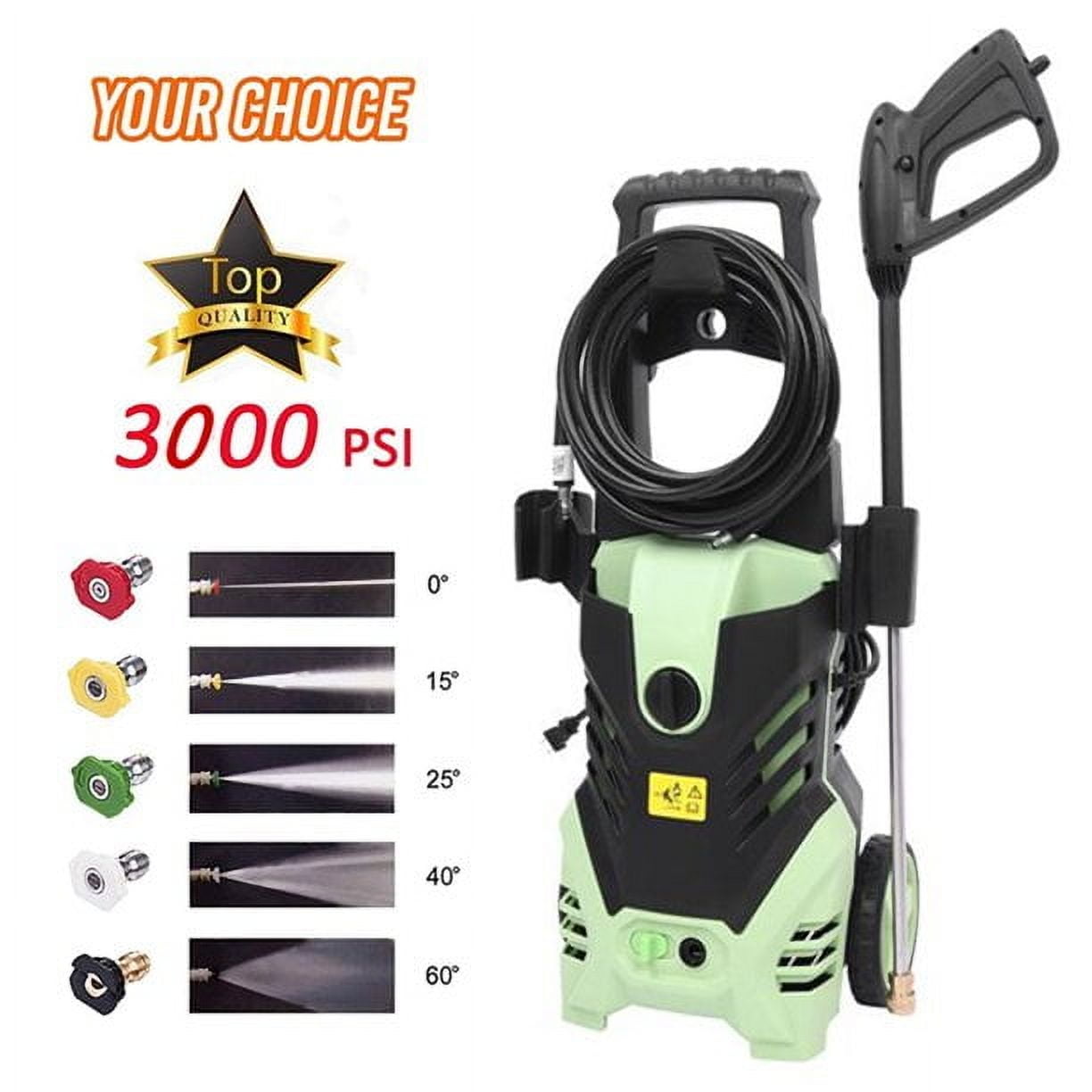 New Arrival 1800W 3000 PSI 1.7GPM Electric Pressure Washer High Power ...