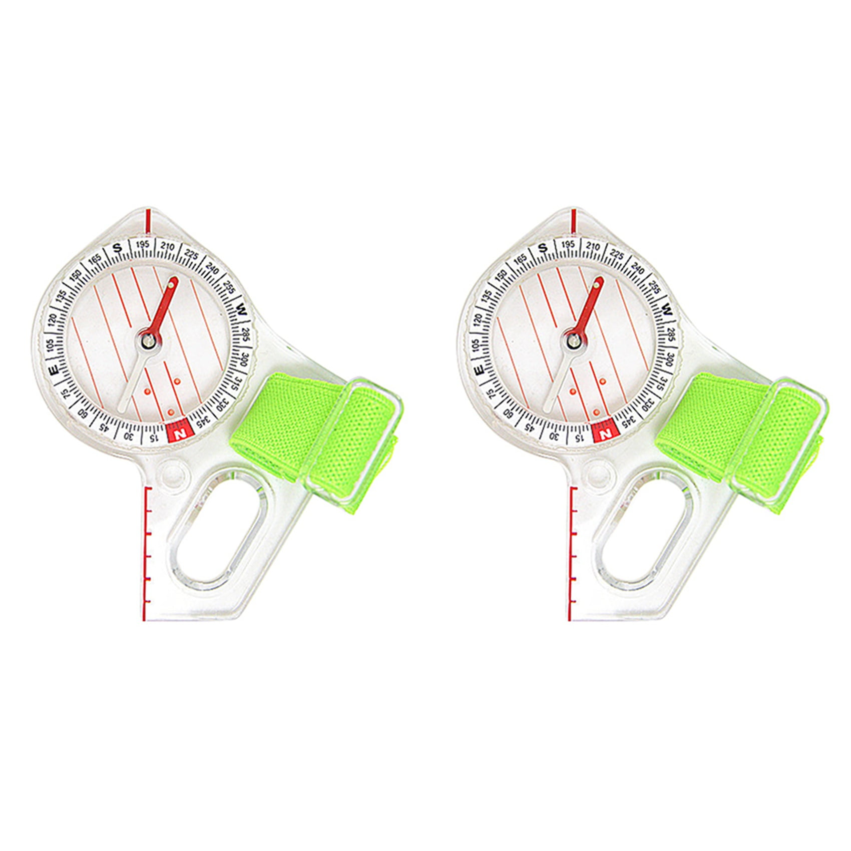 New Arrival! 2X Professional Outdoor Thumb Compass Competition Elite ...