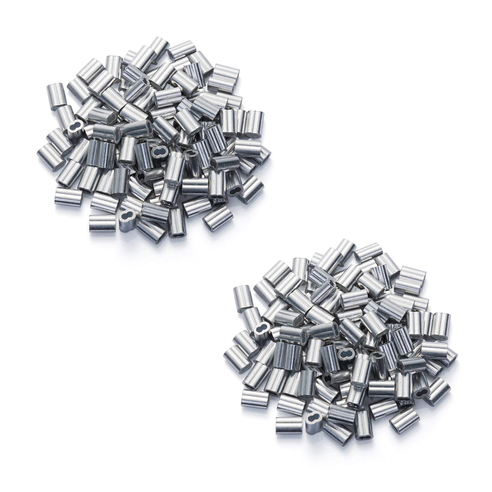 New Arrival! 400PCS 1/16 Inch Cable Ferrule Set Aluminum Alloy Crimping ...