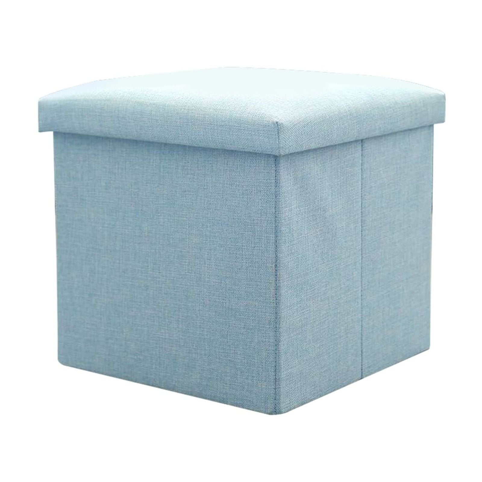 New Arrival Folding Storage Ottoman Cube Saving Storage Toy Box Foot ...
