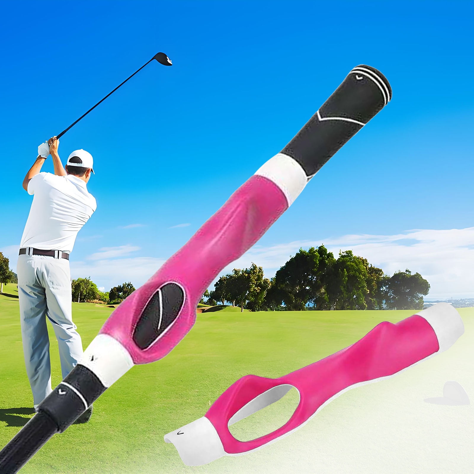 New Arrival, Golf Hand Grip Posture Corrector, Training Rod Set ...