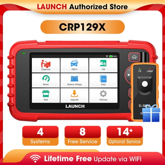 New Arrival LAUNCH CRP129X V2.0 OBD2 Scanner DIY Code Reader Car Scan ...