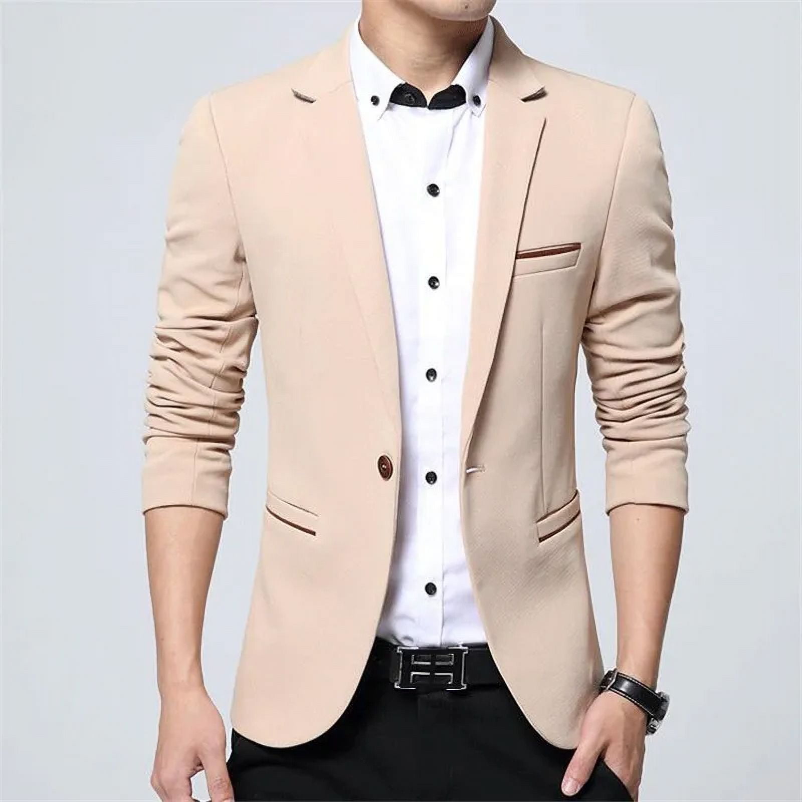 New Arrival Luxury Men Blazer New Spring Fashion Brand High Quality ...