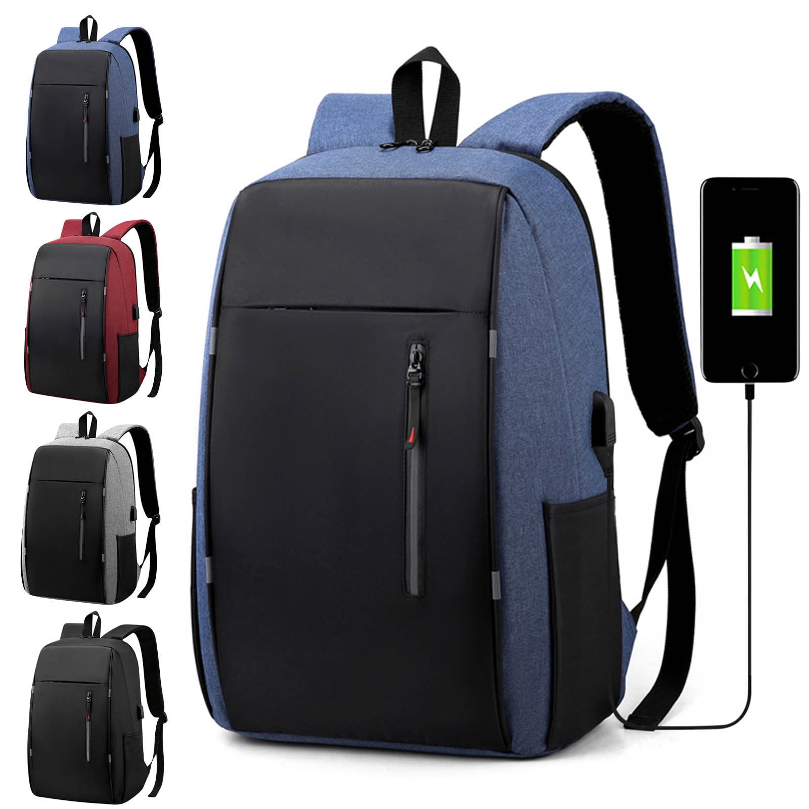 New Arrival Now, Men Backpack 15.6 Inch USB Charging Laptop Computer ...