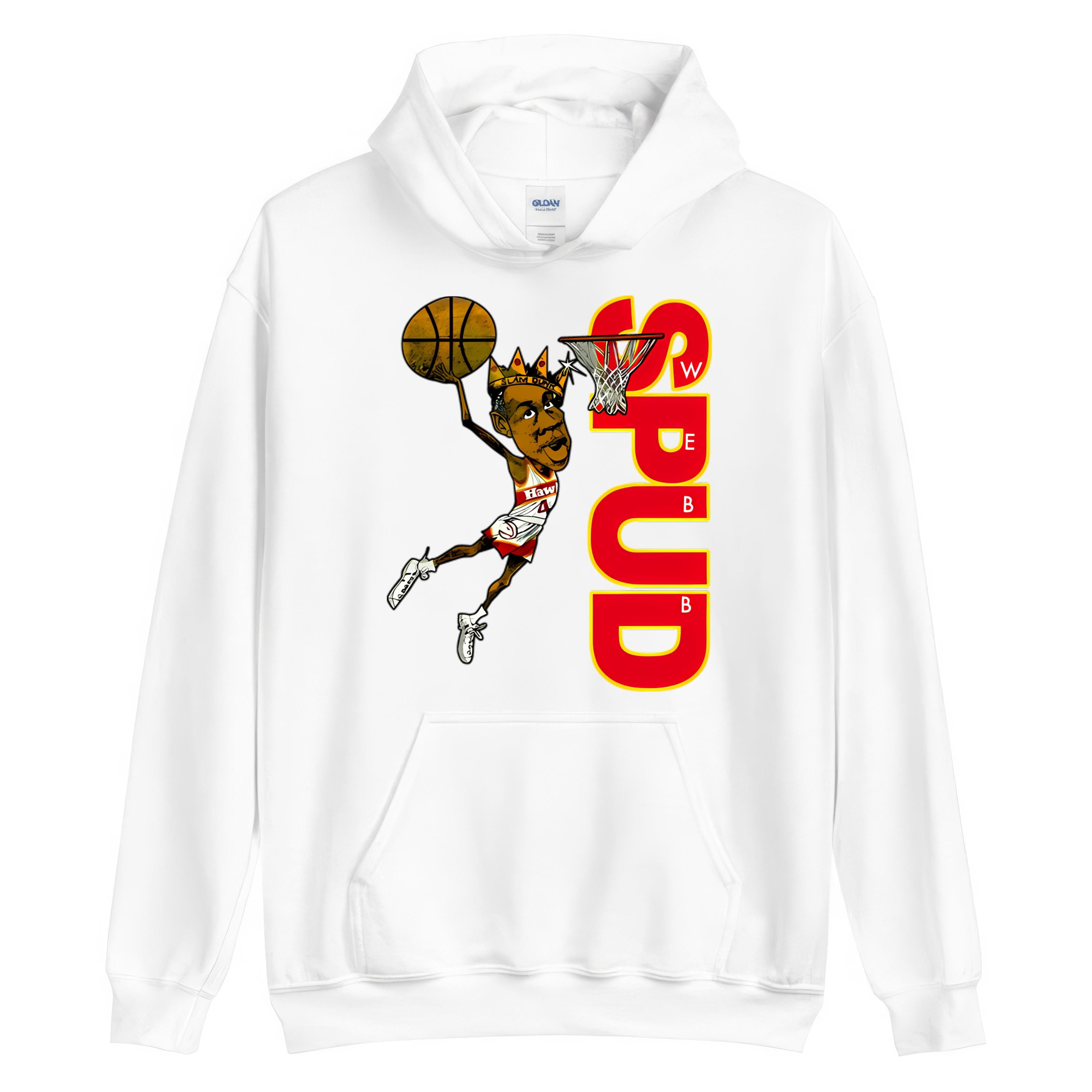 New Arrival! Spud Webb Retro Basketball Caricature T Shirt - Walmart.com