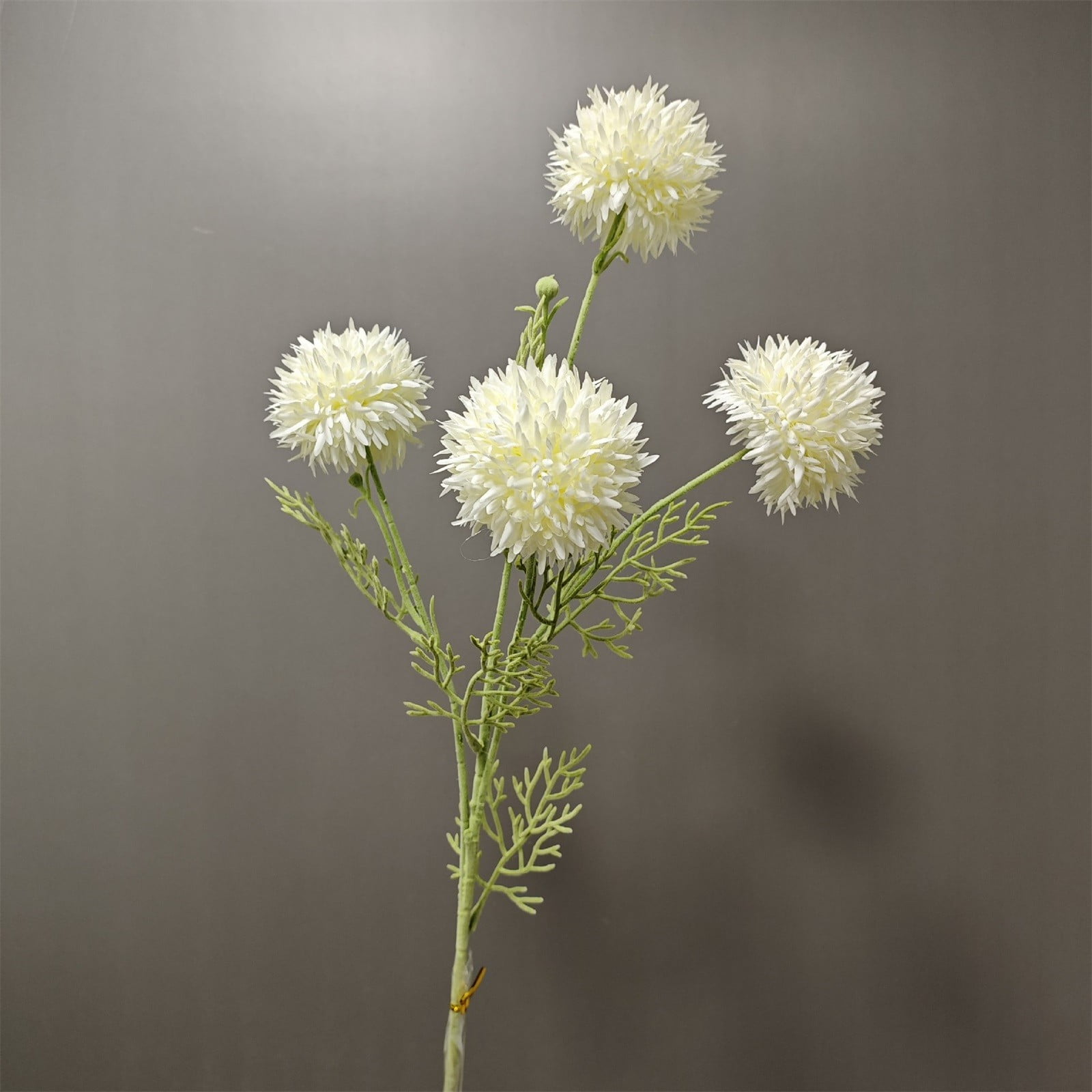 New Arrival-Toyeng Faux Pompon Mum Artificial Flowers Rustic ...