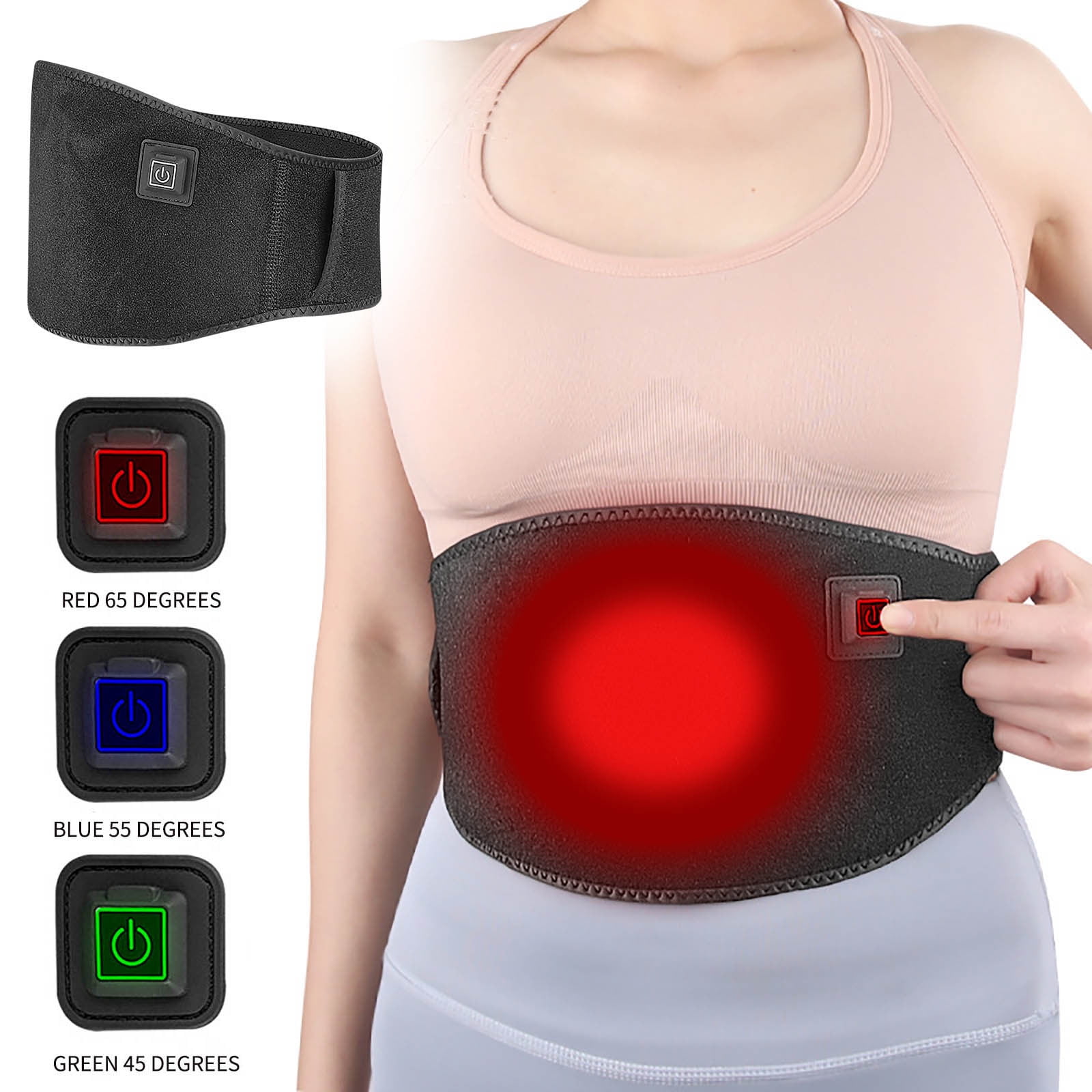 New Arrival,USB Heating Waist Protector,Adjustable 3 Gear for Warmth ...