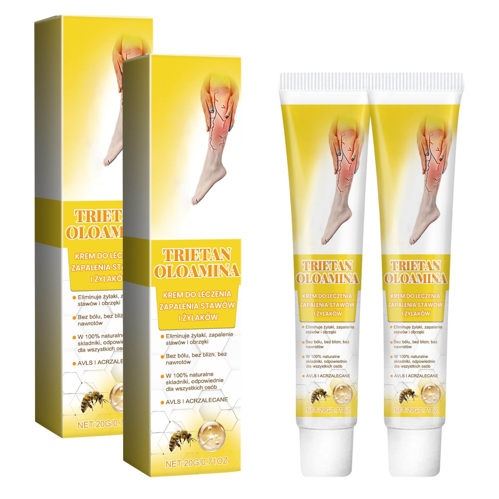 New Arrival! WEANT Varicose Veins Cream,Bee Varicose Veins Cream,Spider ...