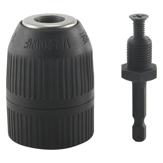 New Arrivals 1/2inch Keyless Drill Chuck Adapter for Impact Driver ...