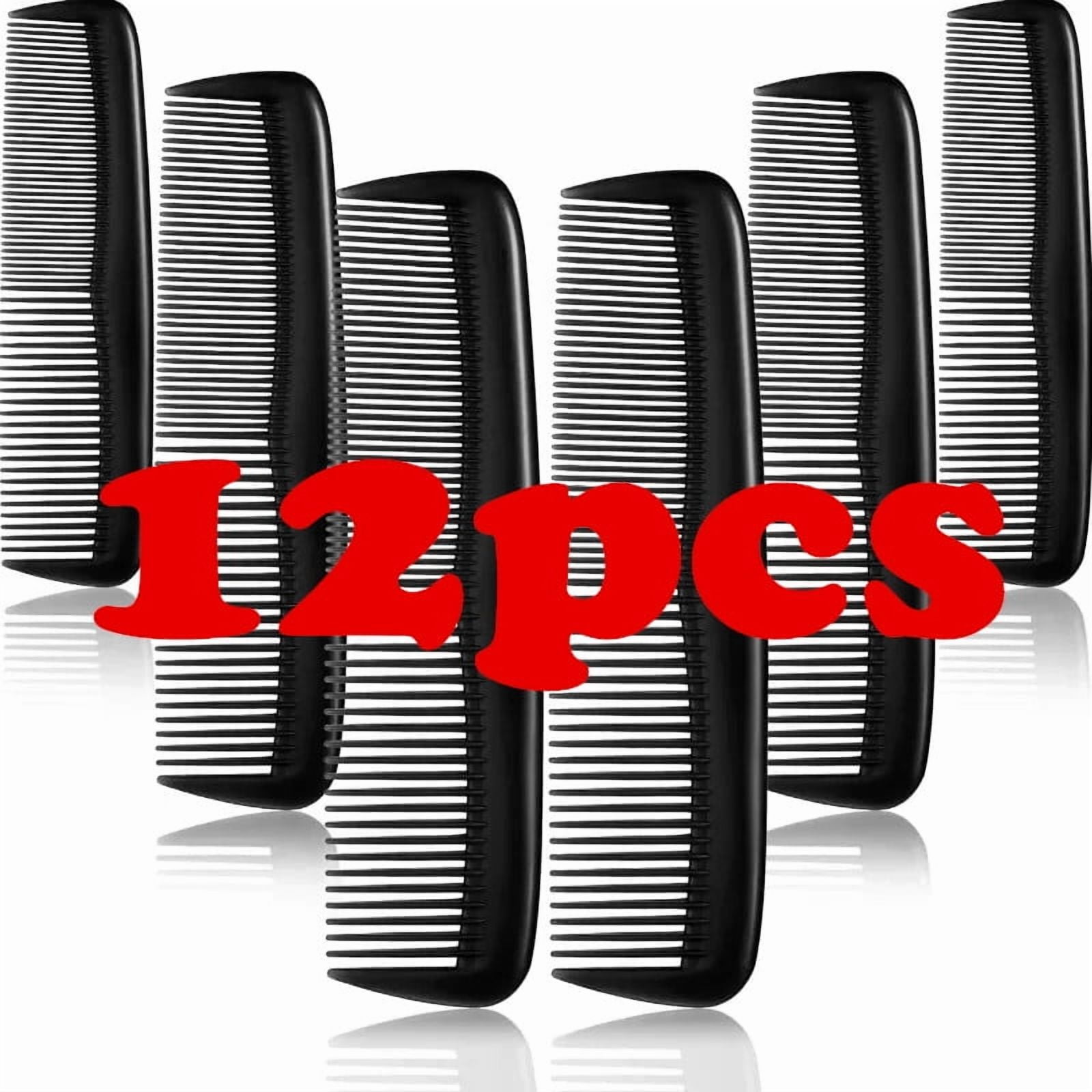 New Arrivals 12 Pieces Plastic Hair Combs Set Pocket Fine Hair Combs ...