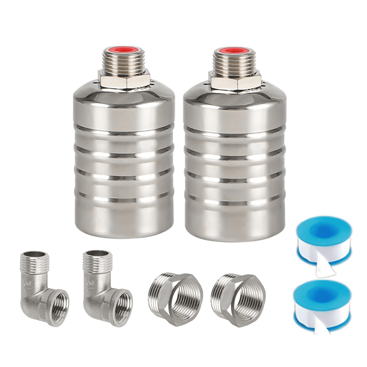 New Arrivals 2 Pack 1/2inch 3/4inch Auto Fill Shut off Water Tank Float ...