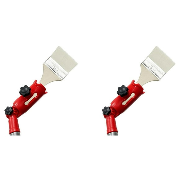 New Arrivals 2X Multi-Angle Paint Brush Extender Red, Edger Tool for ...