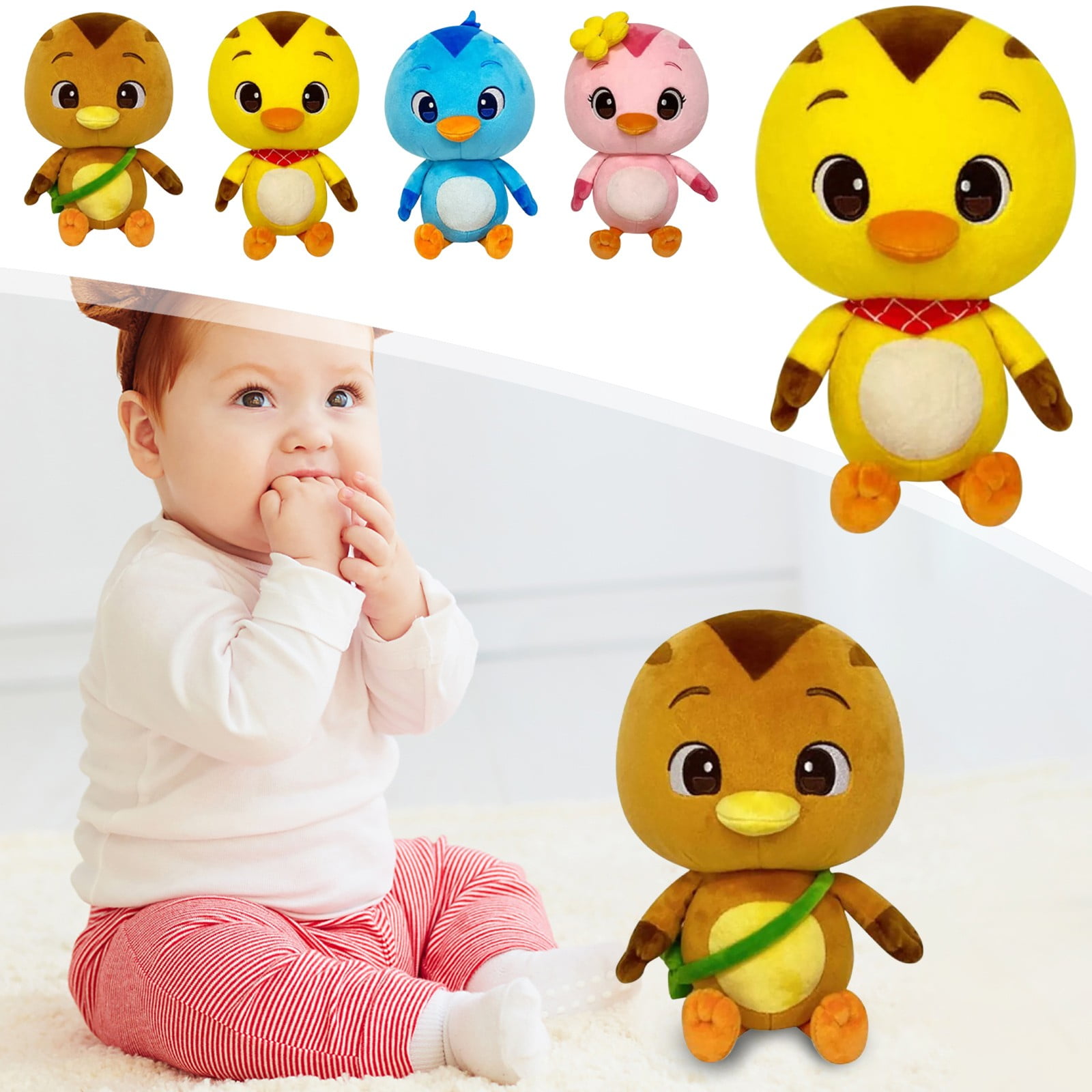 New Arrivals-Blue Bird Doll-Adorable Four Style Plush Bird Dolls: Soft ...