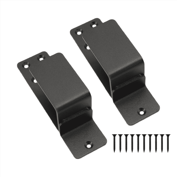 New Arrivals Door Brackets,2 Pack Drop Open Bar Holder for Home ...