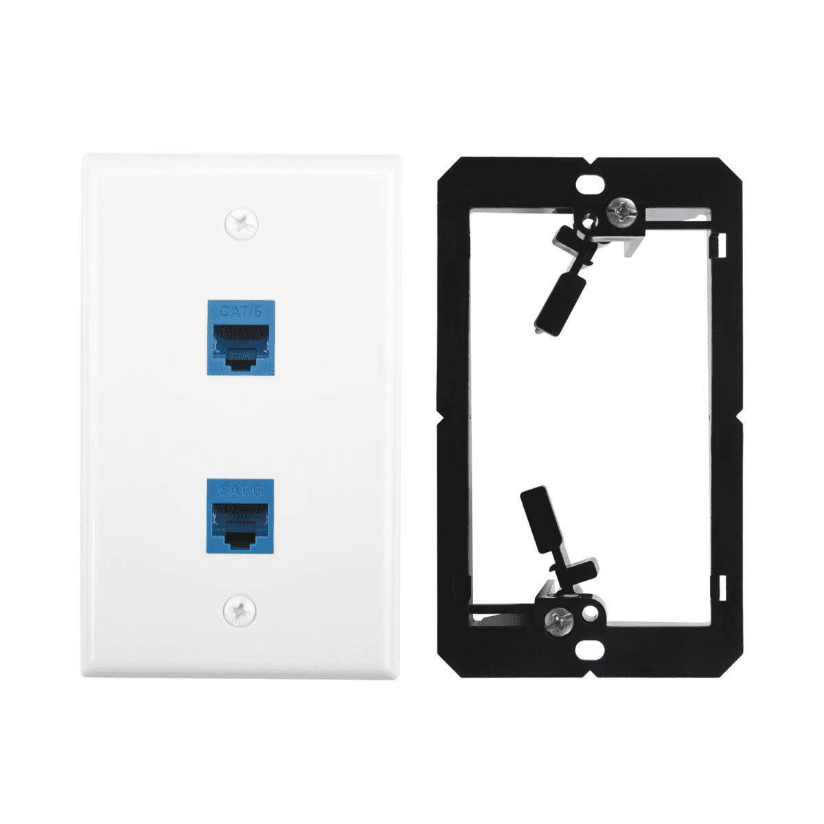 New Arrivals Ethernet Wall Plate with Low Voltage Mounting Bracket ...
