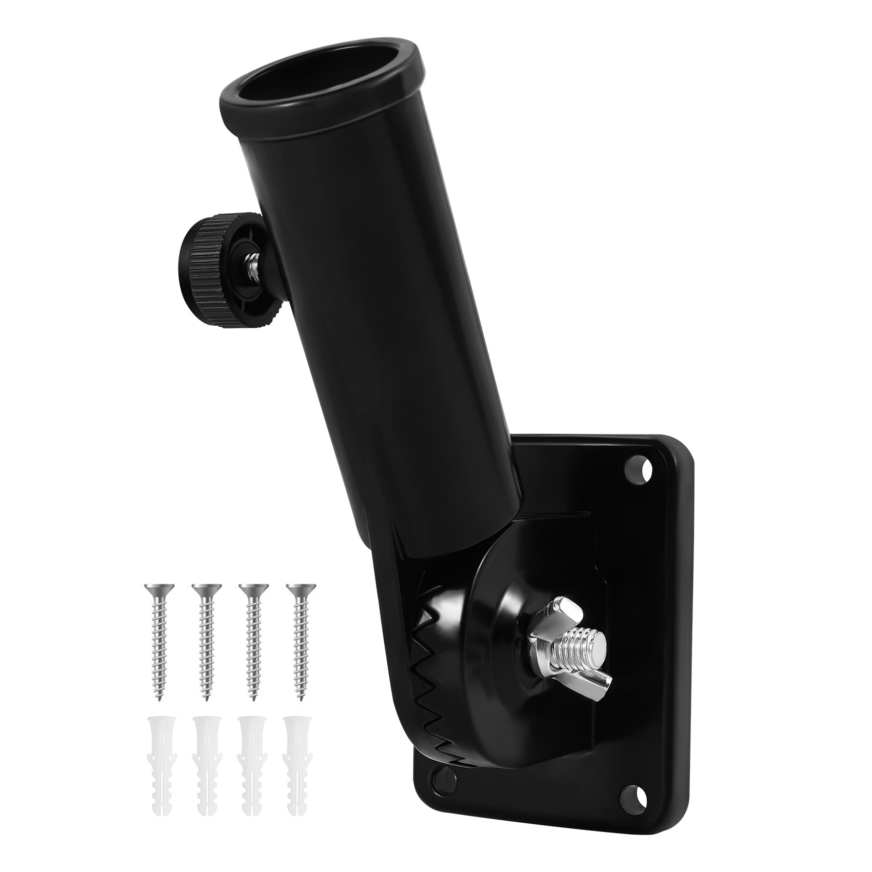 Flag Pole Holder Mounting Bracket Adjustable Flagpole Rod Hitch Multi ...