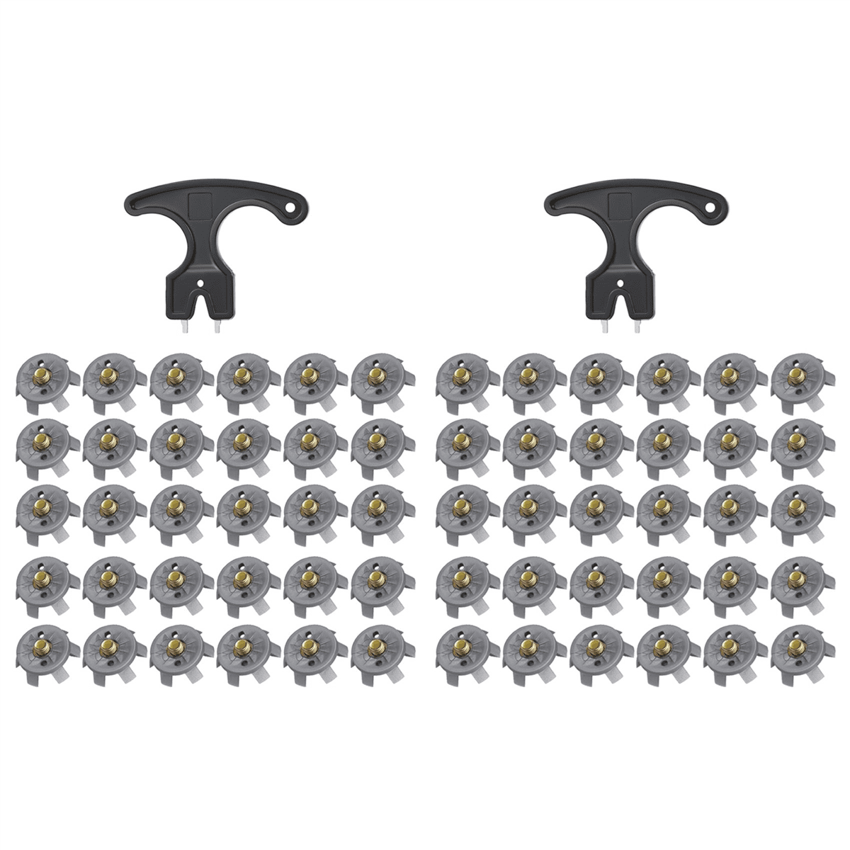 New Arrivals Golf Spikes Set Includes 60 Pcs Cleats Replacement Spanner ...