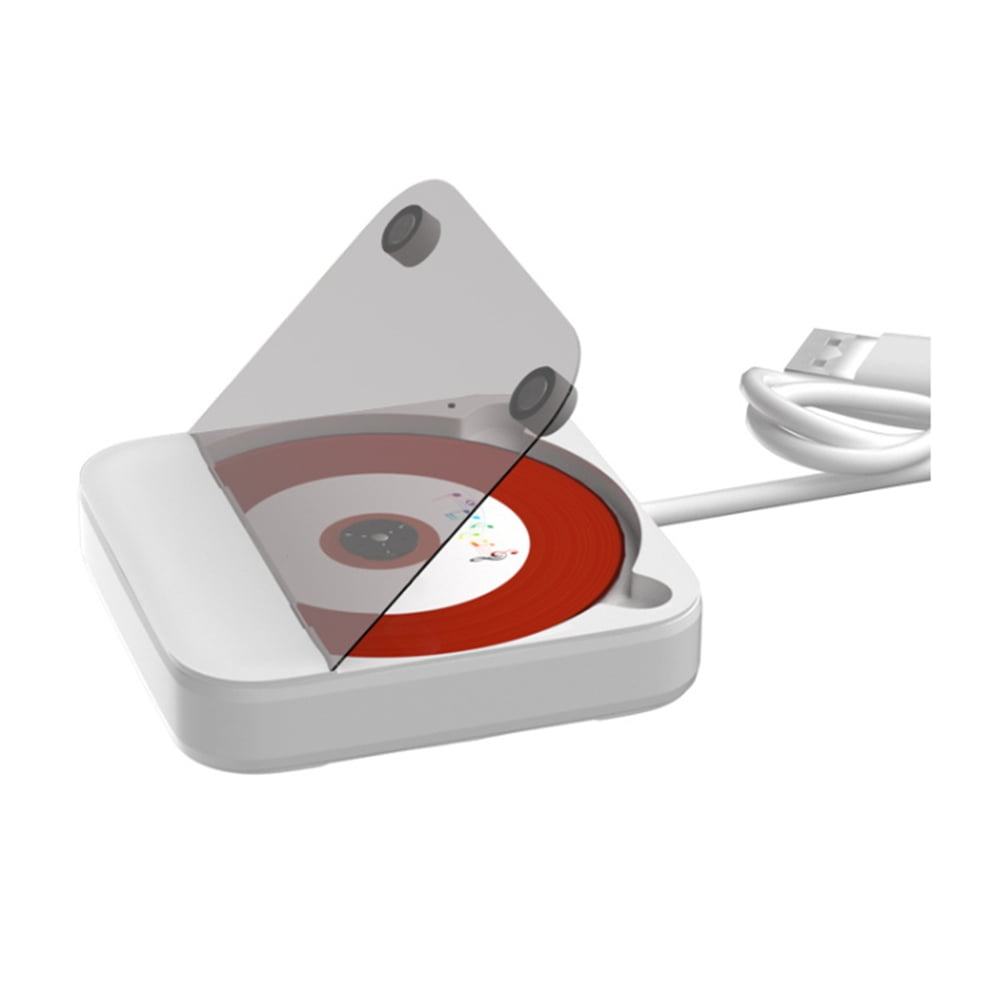 New Arrivals Mini Car CD Player External USB/AUX Connection - Walmart.com