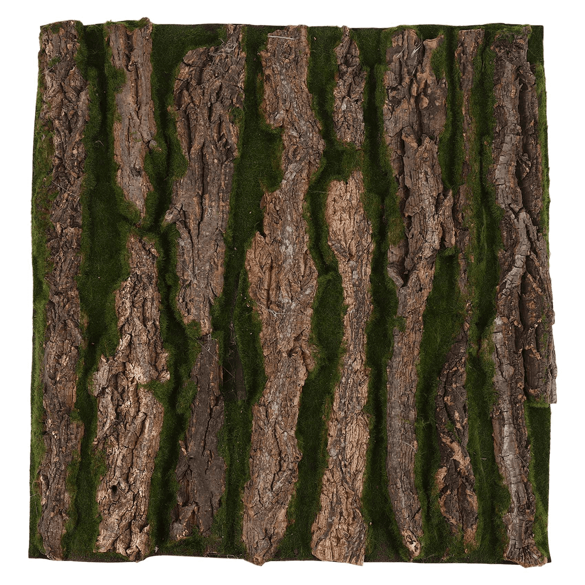 New Arrivals Simulation Tree Bark Home Sewer Decoration Fake Green-B ...